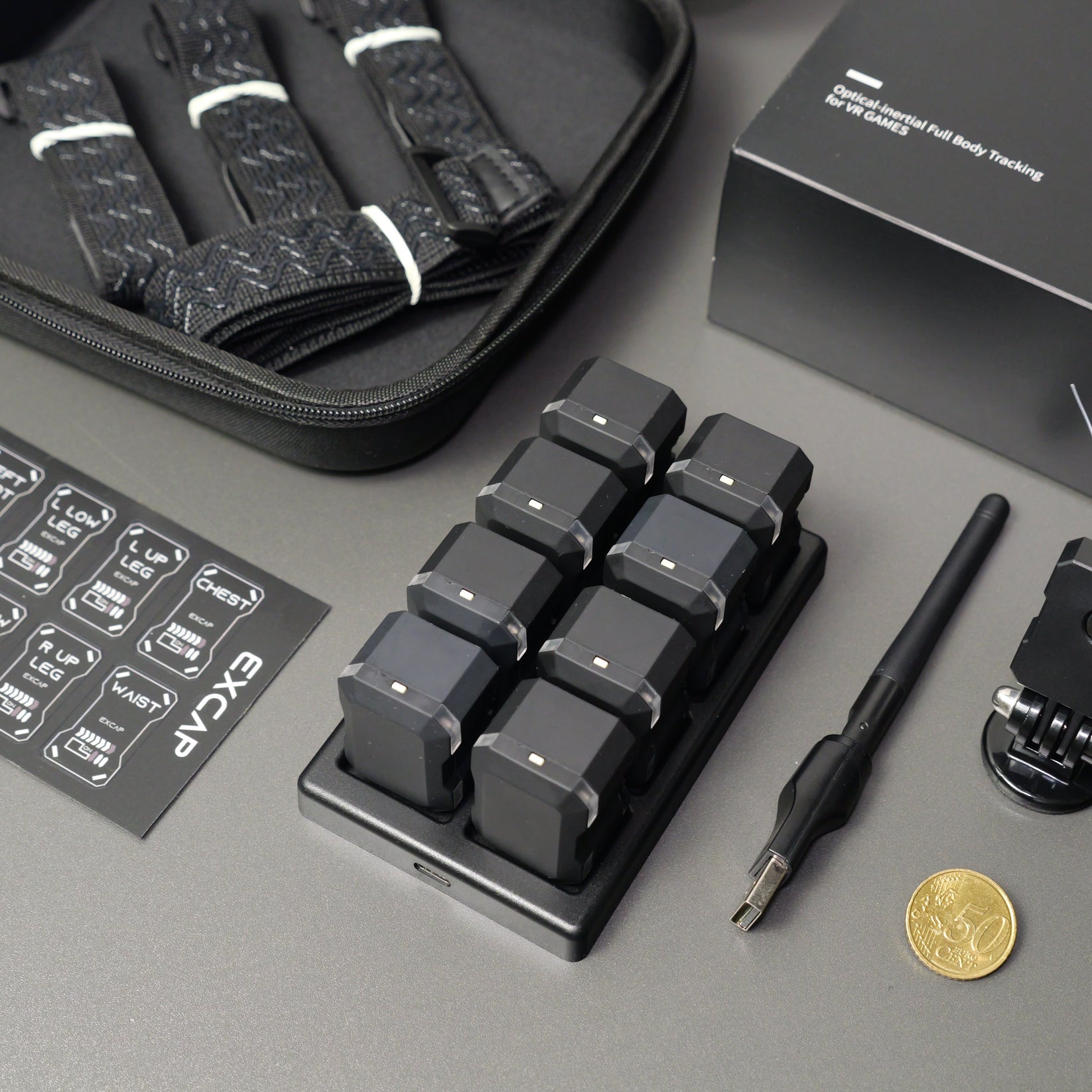 Excap 8 Kit, Optical-inertial Full Body Tracking for VR – Elecholic Tech